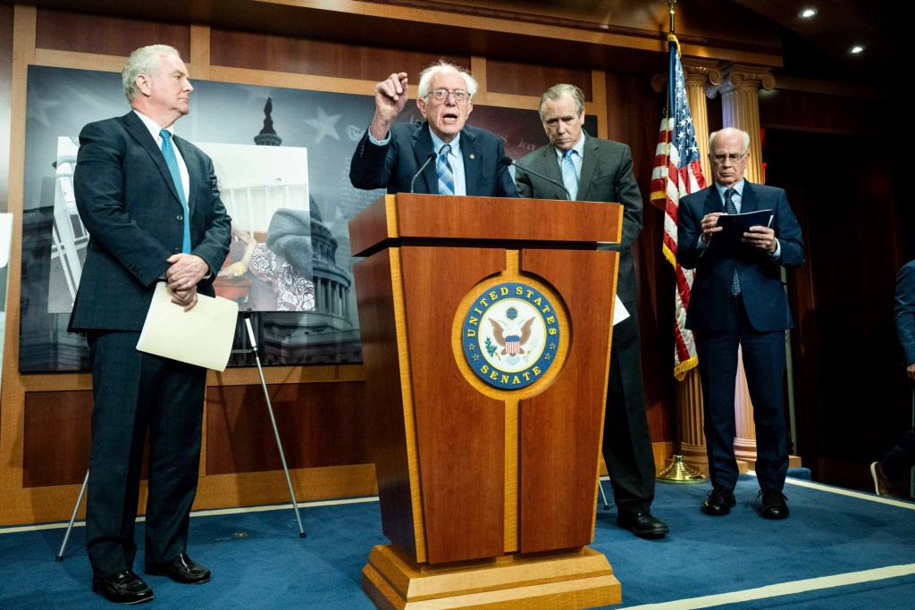 White House urges Democrats to sink Bernie Sanders's effort to block US ...
