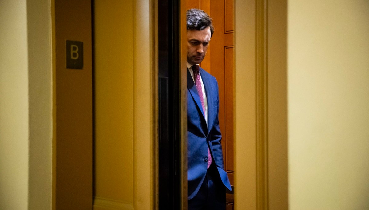 Ossoff sticks with Trump resistance despite shutdown pressure