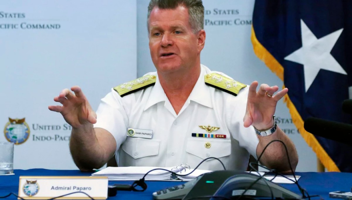 Admiral confirms Ukraine-Pacific weapons trade-off