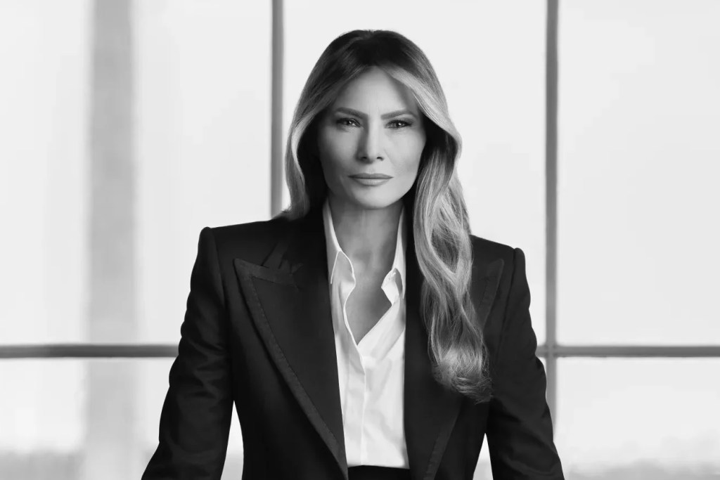 First lady Melania Trump lands a magazine front cover