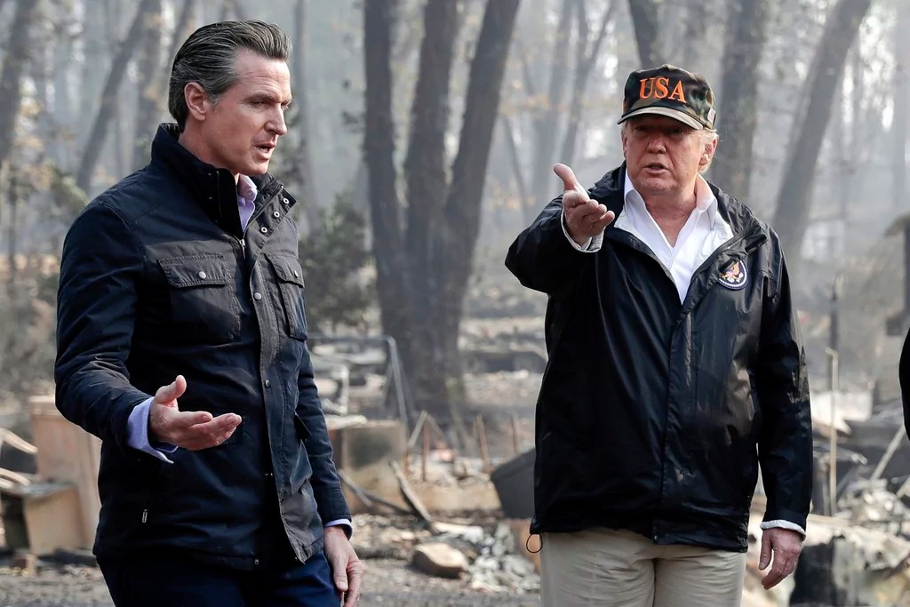 Trump's OMB pick grilled over California wildfire aid