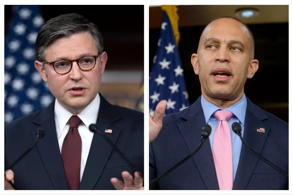 Johnson 'happy to debate' Jeffries on GOP budget resolution after ...