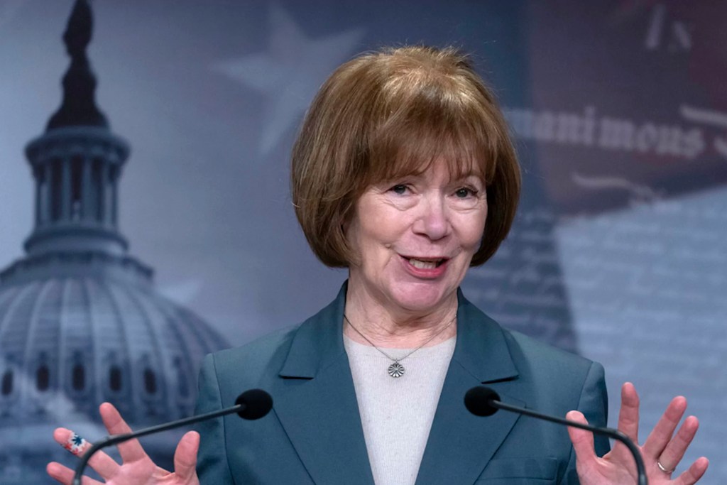 Tina Smith announces retirement, expanding 2026 Senate map