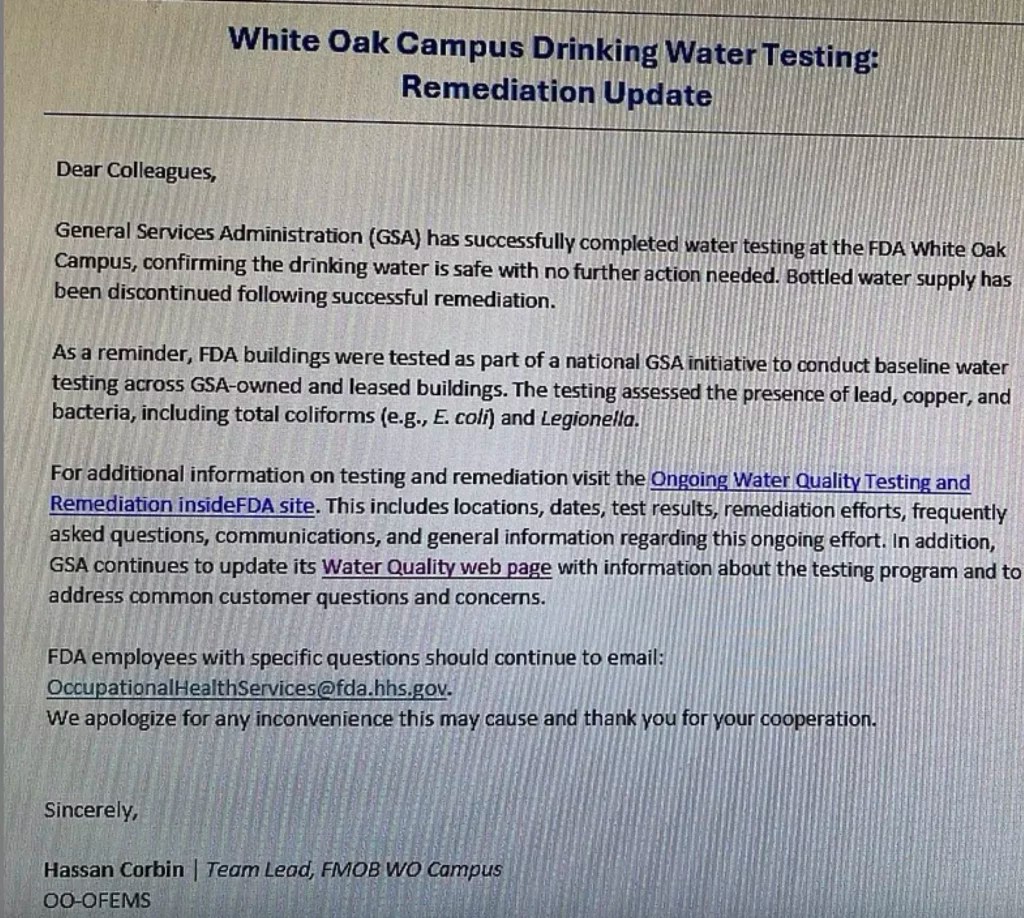 FDA return-to-work mandate results in ‘absolute chaos'