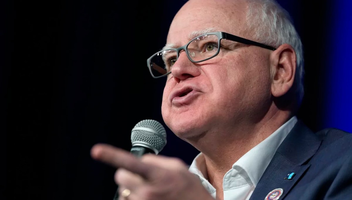 Tim Walz living 'sad existence' for cheering Tesla stock tumble ...