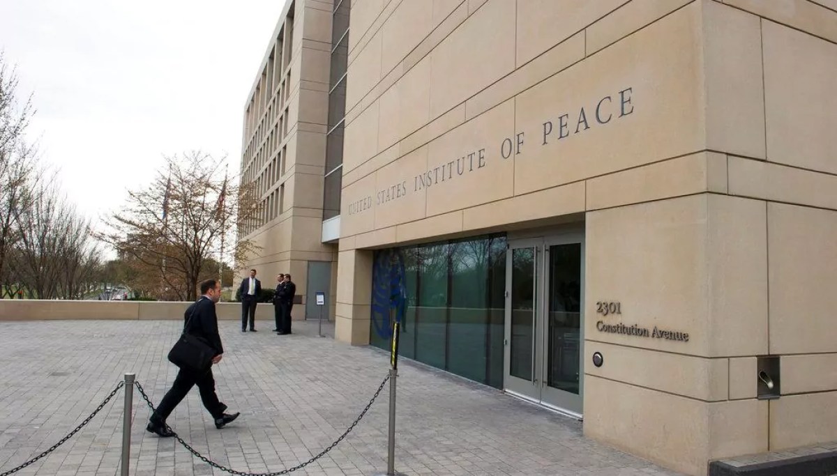 Trump administration fires nearly all employees at USIP headquarters ...
