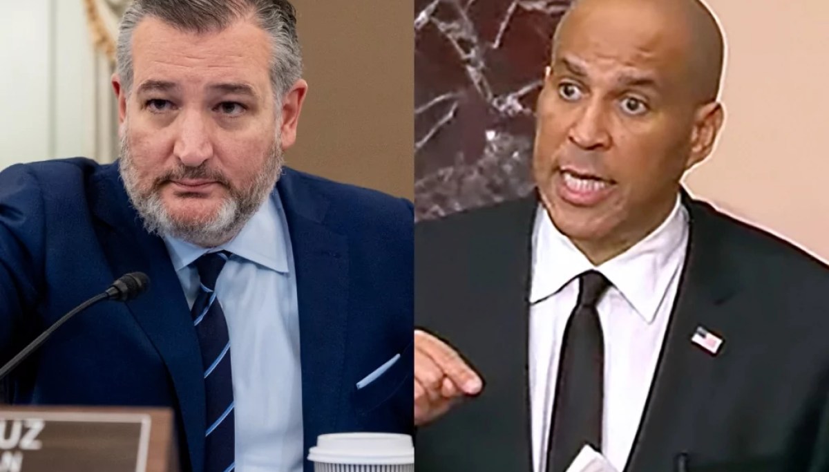 Ted Cruz jokes about 'pulling the fire alarm' to end Cory Booker's ...