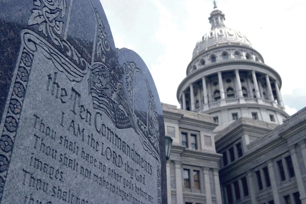 Texas bill to display Ten Commandments in public schools nears Abbott's ...