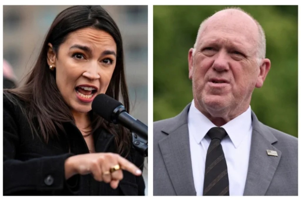 Homan taunts AOC after House Democrat charged over ICE protest ...
