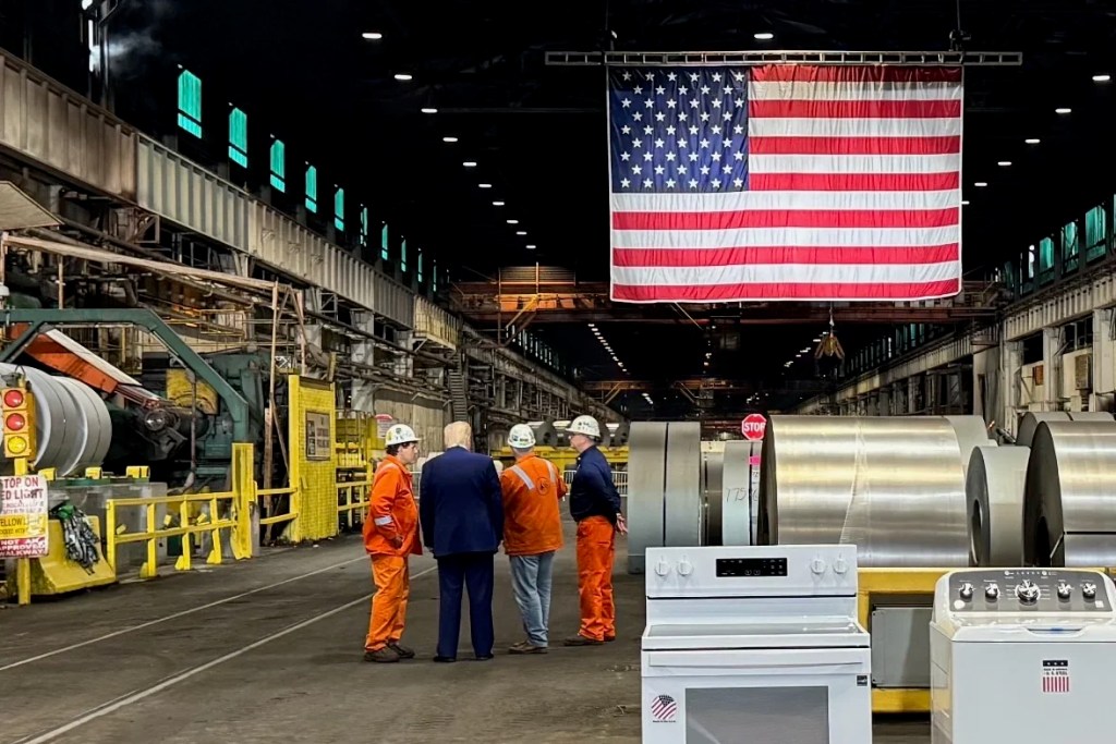 Trump returns Pennsylvania steel to the backbone of America