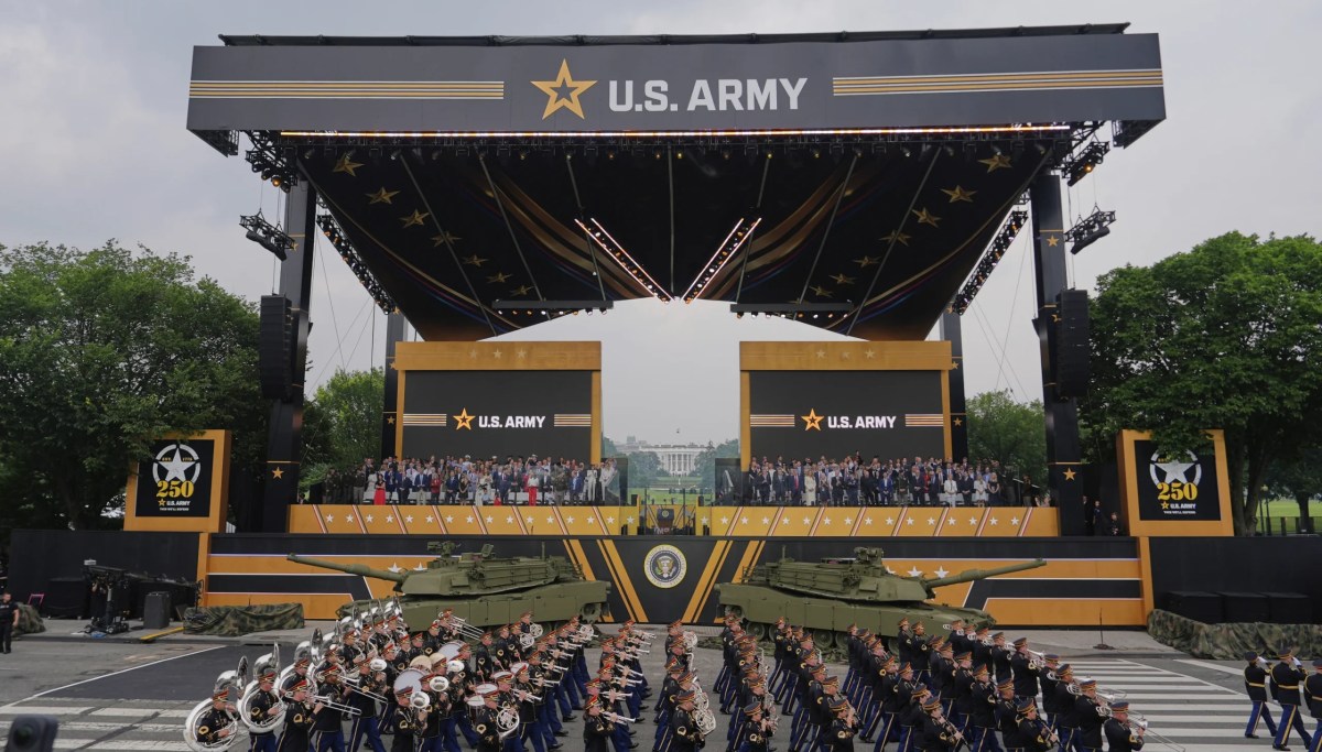 The Army parade was a massive success