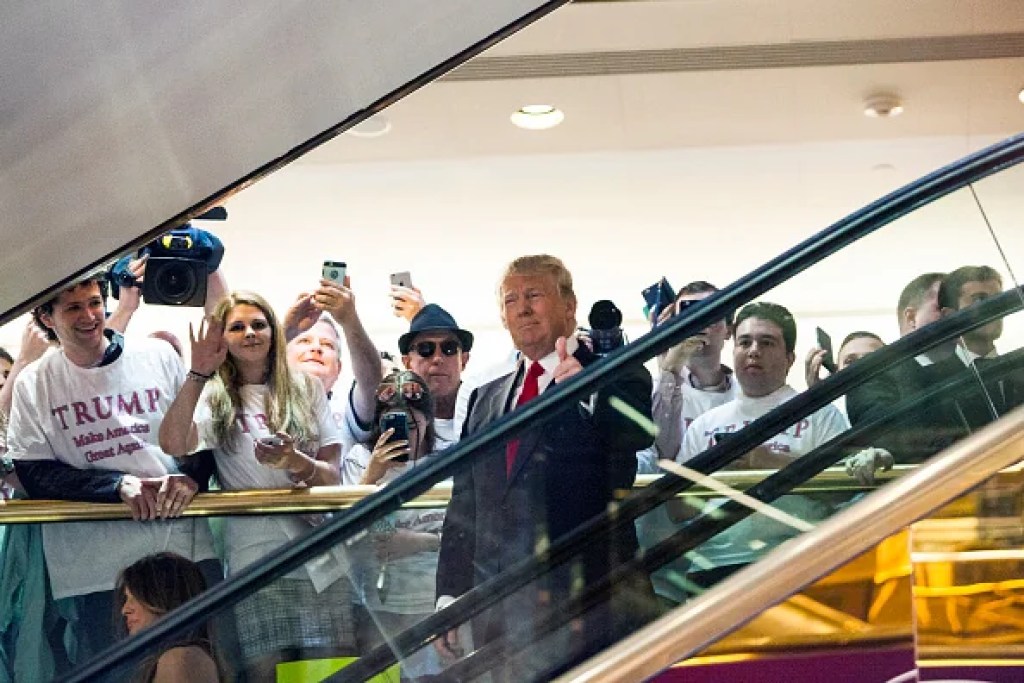 A decade of MAGA: How Trump's golden escalator ride changed America