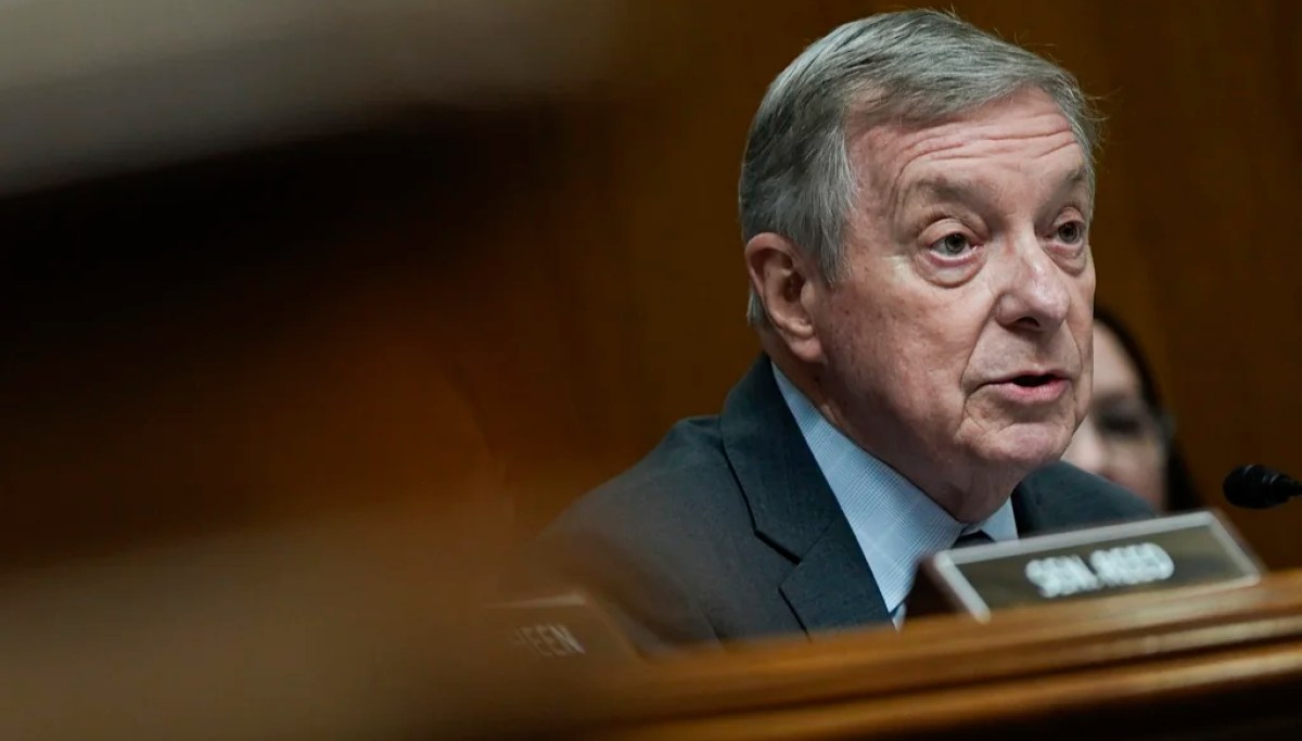 Dick Durbin calls for DOJ to release recording of Ghislaine Maxwell hearing