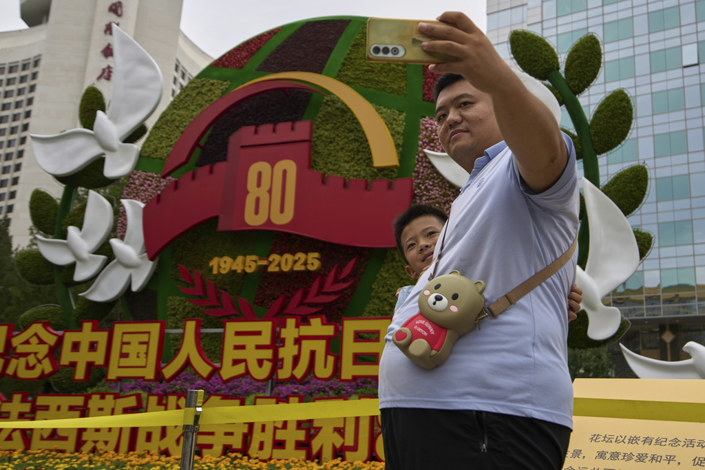 China prepares to welcome Putin, Kim for military parade