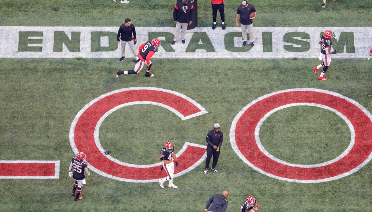 NFL to again require social justice slogans in end zones for all 32 teams