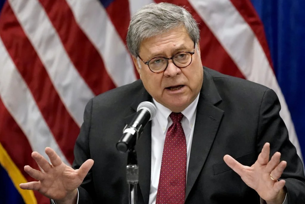 Bill Barr claims he never saw ‘anything that would implicate’ Trump in ...