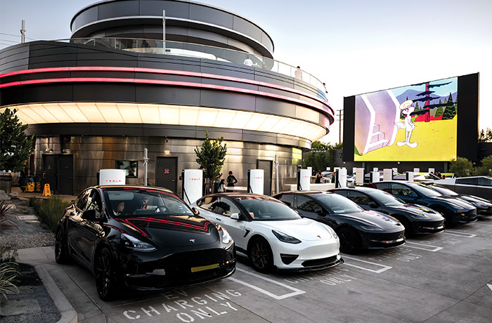 Retrofuturism with a side of fries: Reviewing Elon Musk’s LA Tesla diner