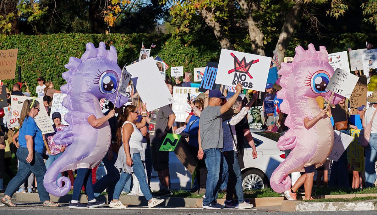 No Kings is the Seinfeld of protests: A show about nothing
