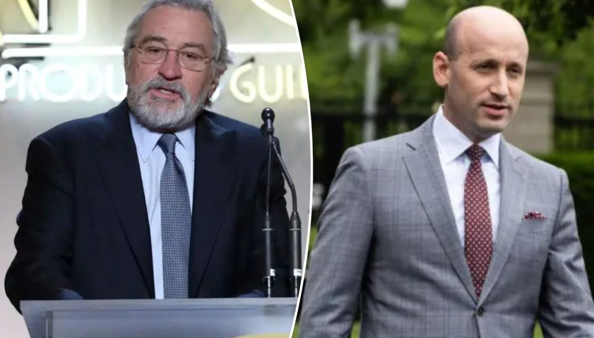 DeNiro calls Stephen Miller the 'Goebbels' of Trump's Cabinet