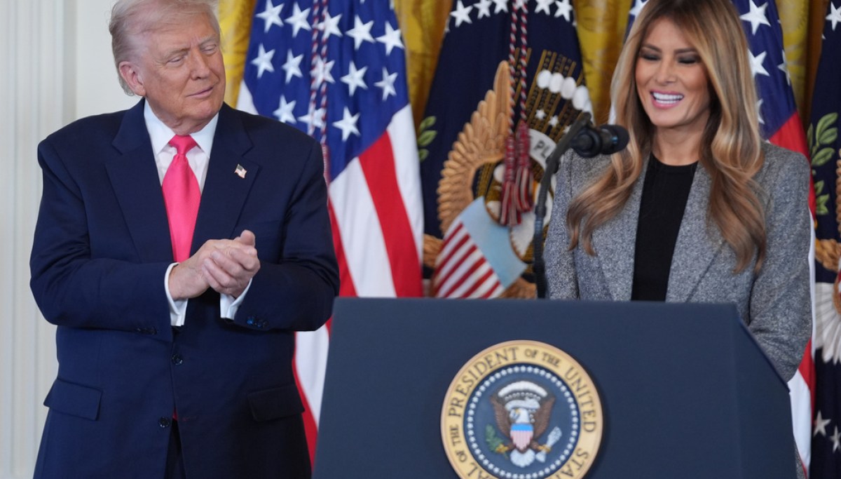Trump signs executive order launching first lady's foster care initiative