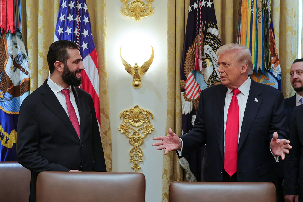 Trump says US 'very satisfied' with Syria under al Sharaa