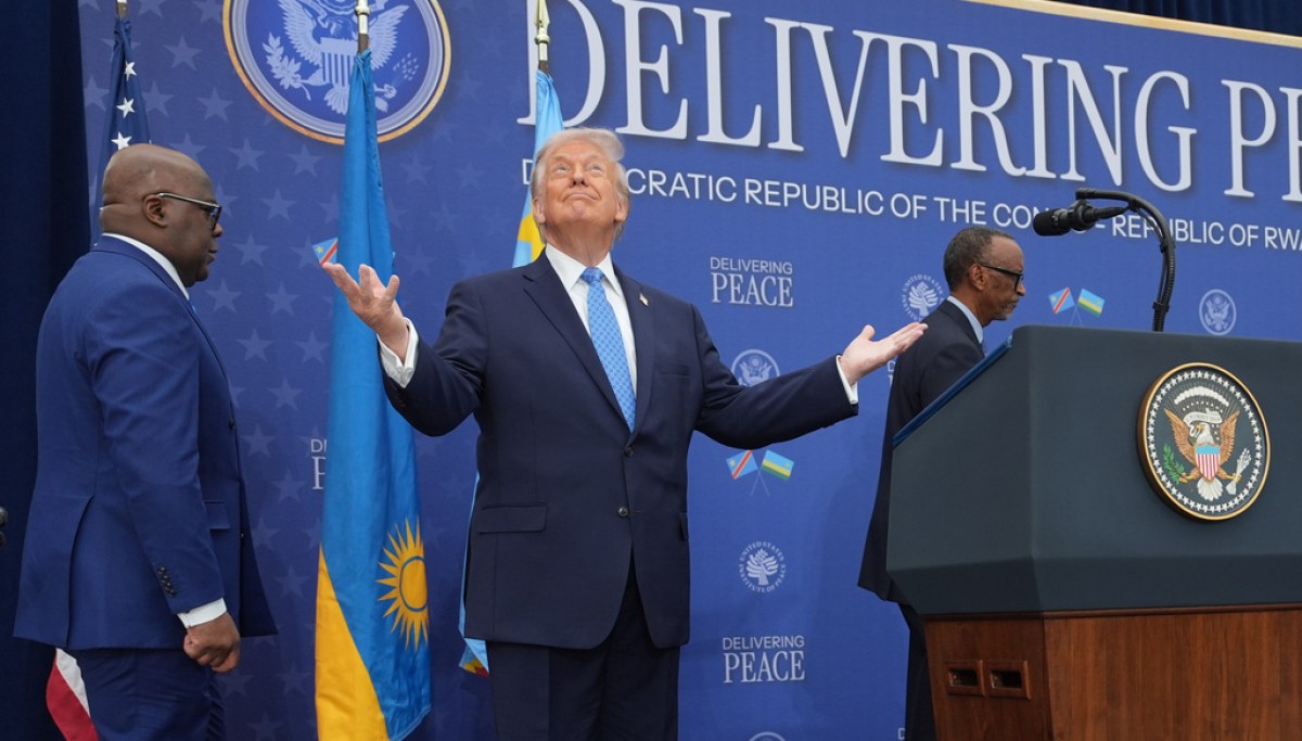 Trump touts Congo-Rwanda peace deal in push to end conflict