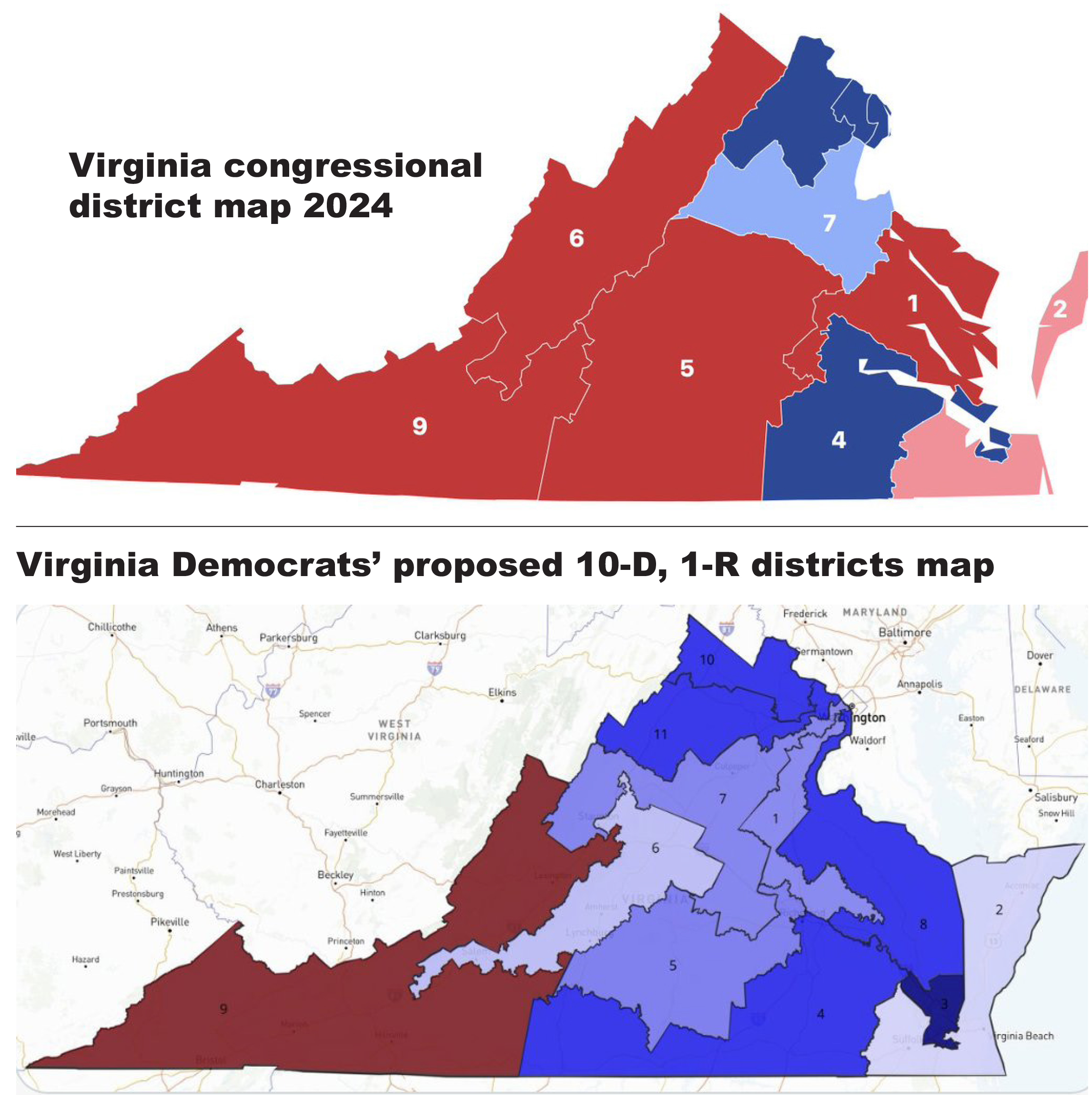 Trump hands-off in Virginia redistricting fight despite GOP pressure ...