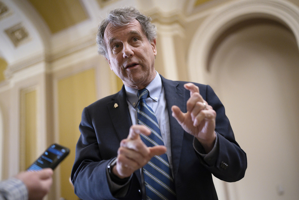 Crypto still targeting Sherrod Brown even after he softened criticism