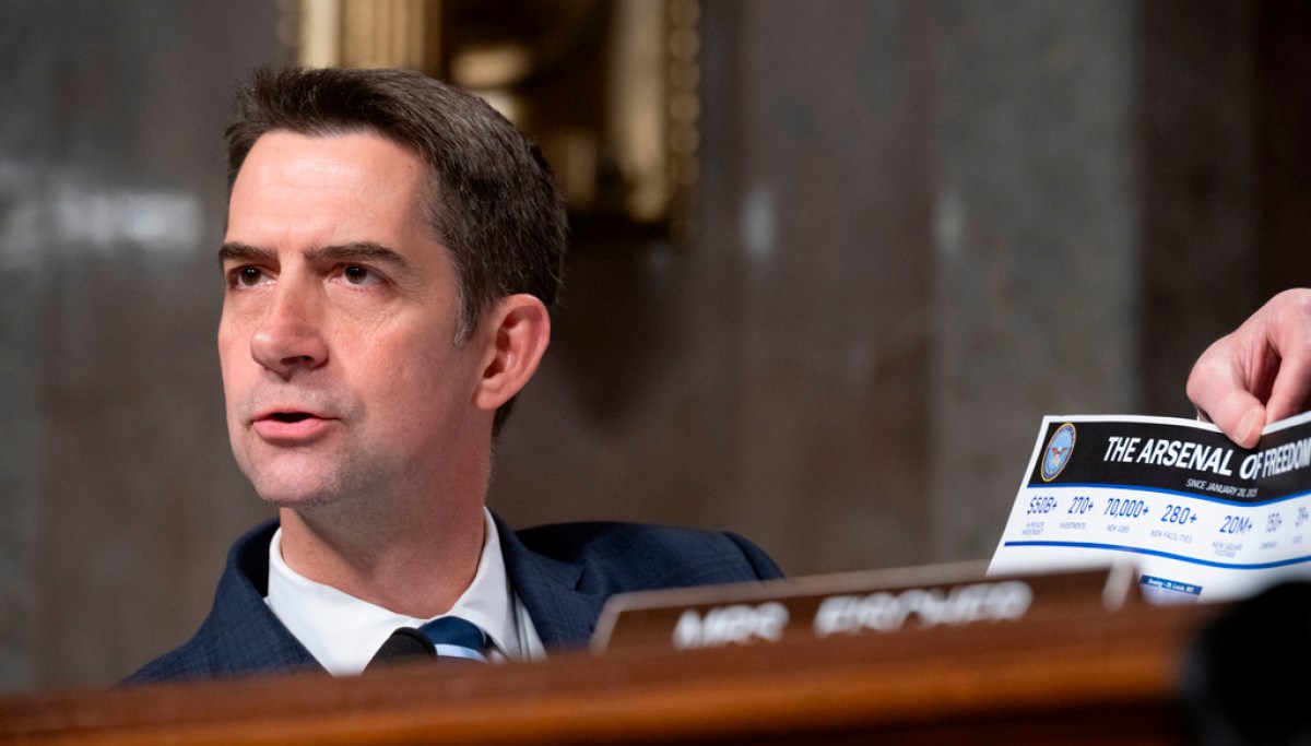 Tom Cotton warns of cyber threat from Chinese medical devices